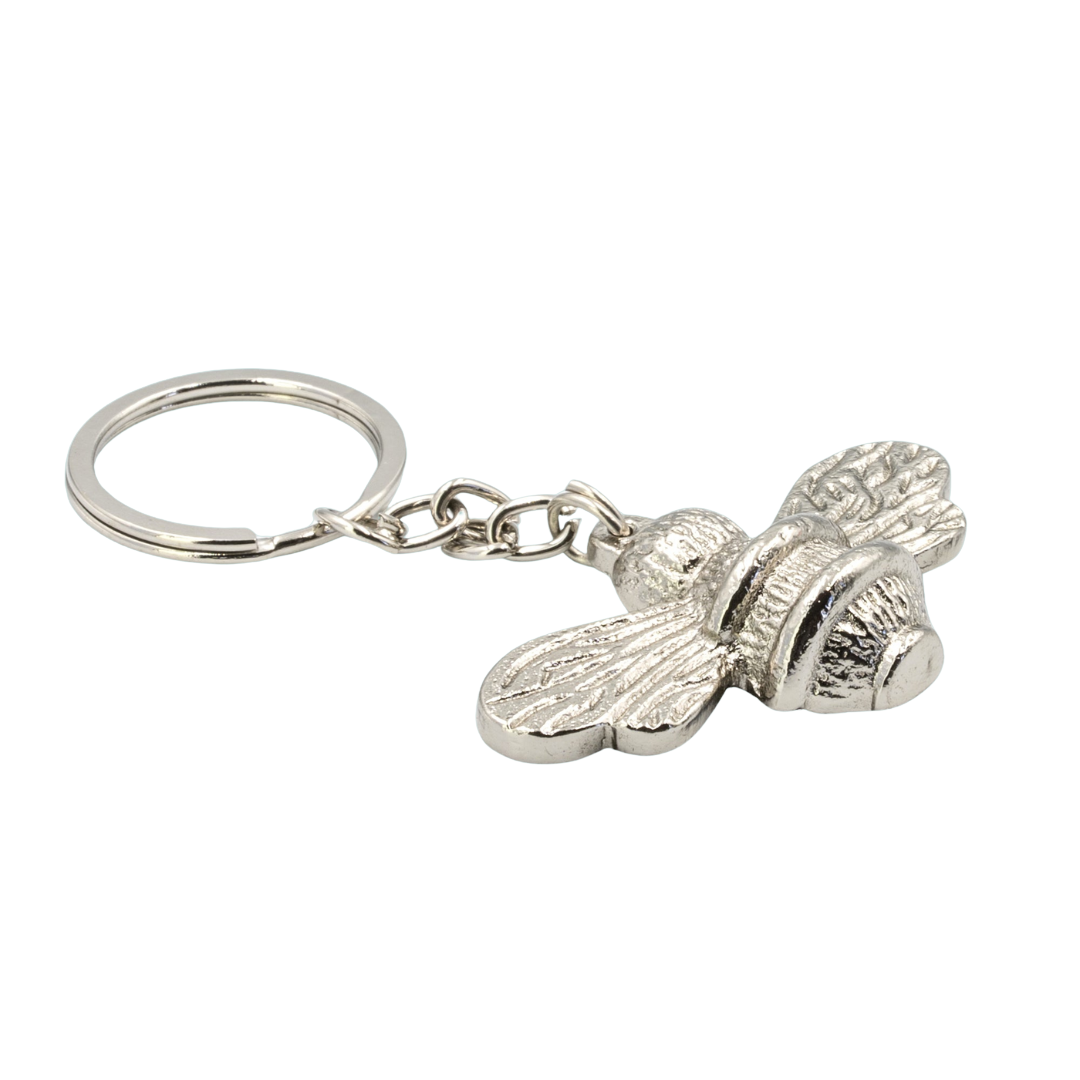 Brass Bee - Keyring – Hagen's Bees