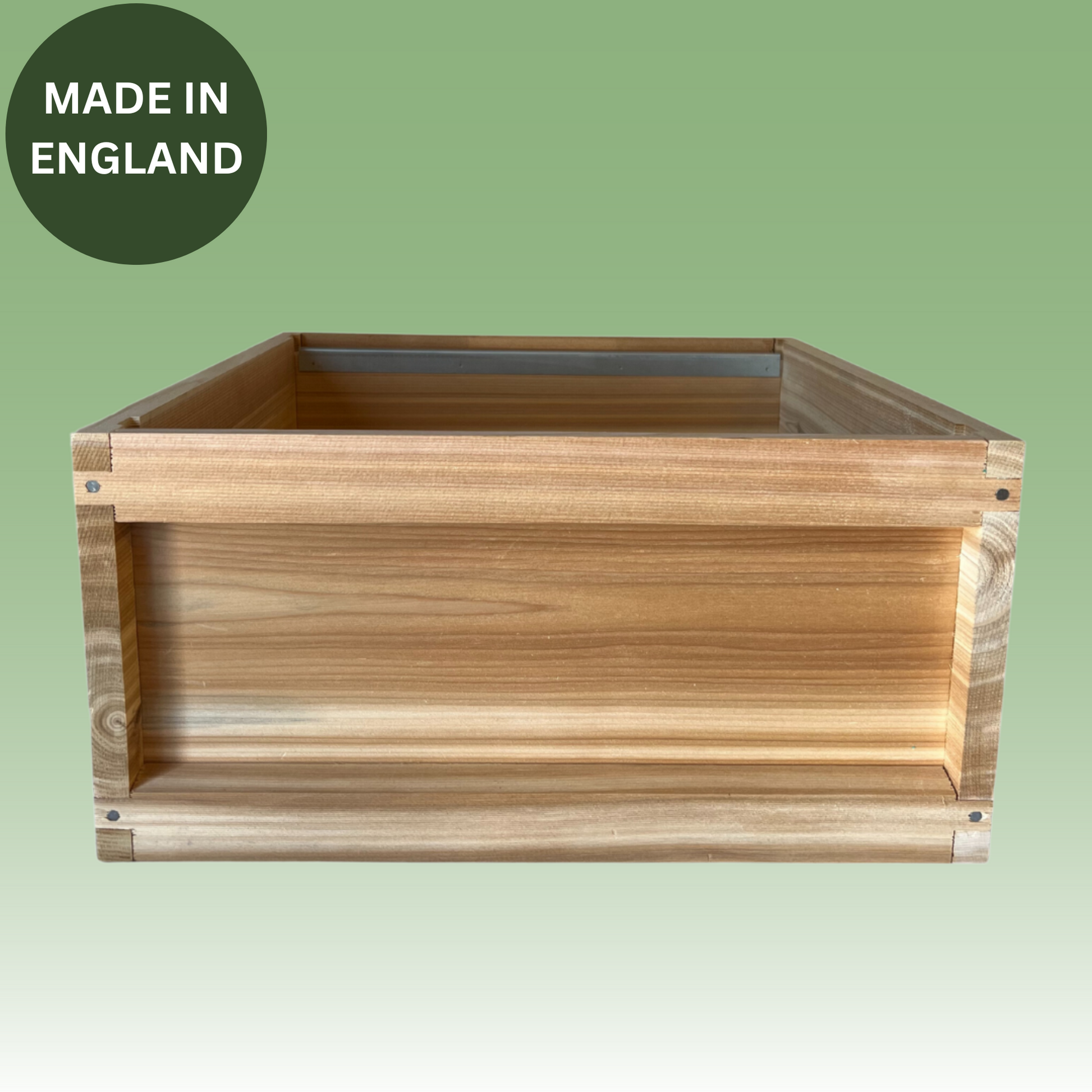 National Brood Box - Western Red Cedar With Nails & Rails – Hagen's Bees